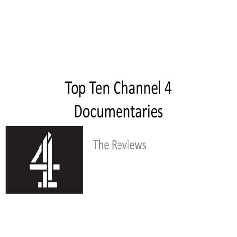 Channel 4 reviews | PPT