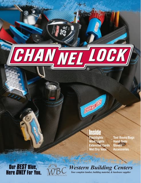 Do It Best Western Building Center Channellock Catalog PDF