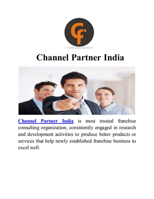 Channel partner india