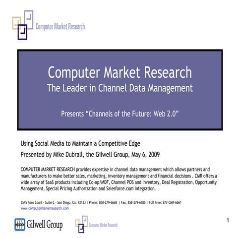 Channel analytics 20150318 | PPTX