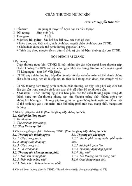 Hội chứng lâm sàng hô hấp | PDF