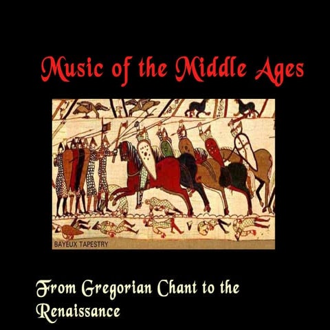 Chant to renaissance | PPT