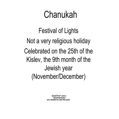 Chanuka | PPT