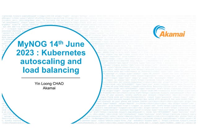 Load balancing and Service in Kubernetes | PPT Load balancing and Service in Kubernetes | PPT