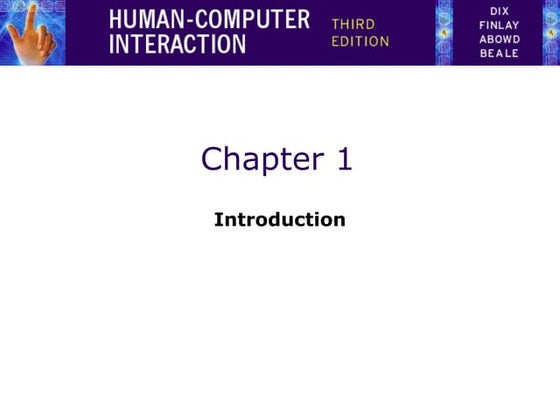Human Computer Interaction Hci Pptx Computing Technology And Computing