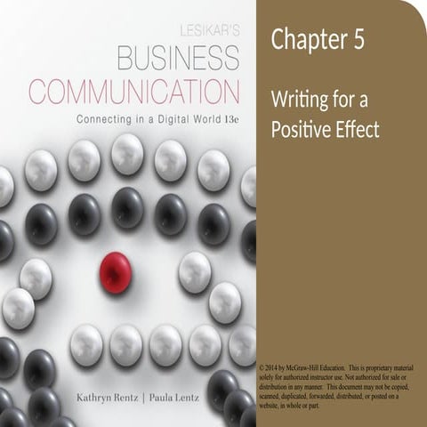 Business Communication, 13ed Chap 05.ppt