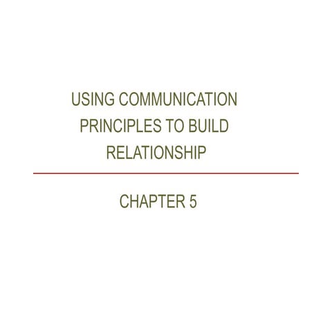 builiding communication | PPT