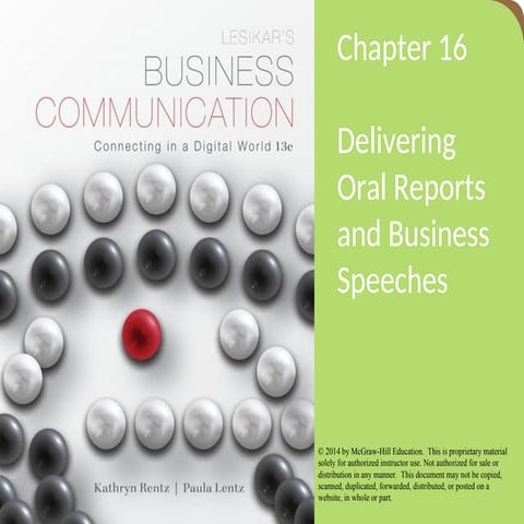 Business Communication, Chapter - 16.ppt