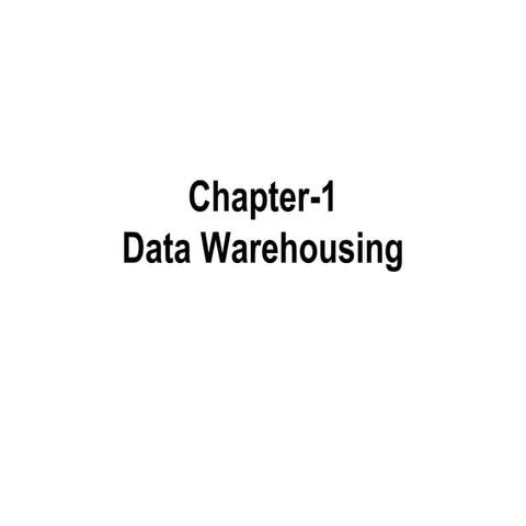 data warehousing | PDF | Databases | Computer Software and Applications