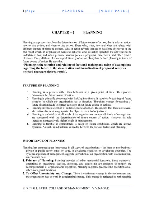 Module 1 police operational planning | PDF