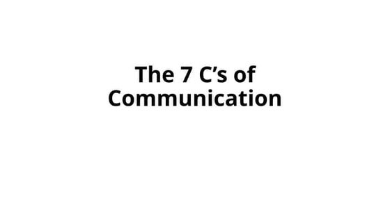 Effective communication | PPT