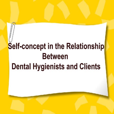 SELF CONCEPT presentation for BSN programs | PPTX
