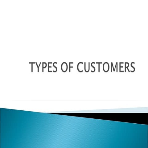 Chap. 4 types of consumer | PPT
