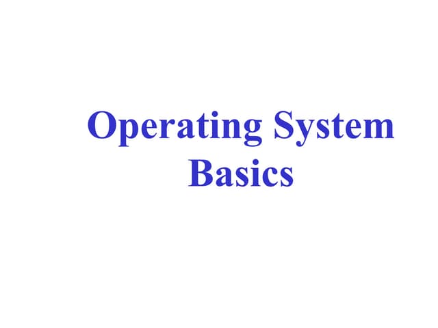 Operating Systems Basics Graphical User Interfaces Guis Gui Tools