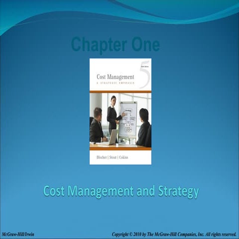 introduction to cost management and strategy | PPT
