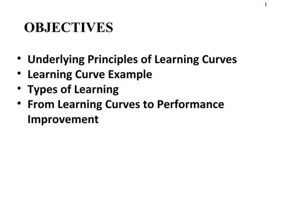 Learning curve and Learning Plateaus | PPTX | Educational Assessment ...