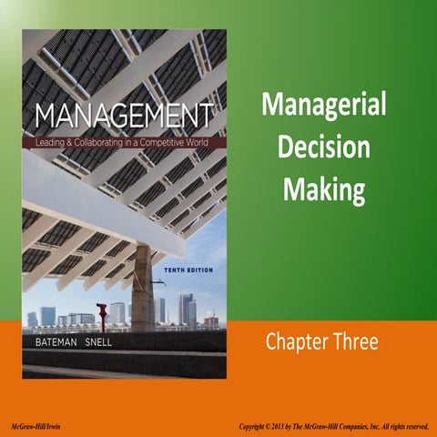 Managerial Decision Making | PPT