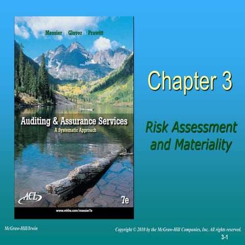 Introduction to Risk Assessment and Materiality | PPT