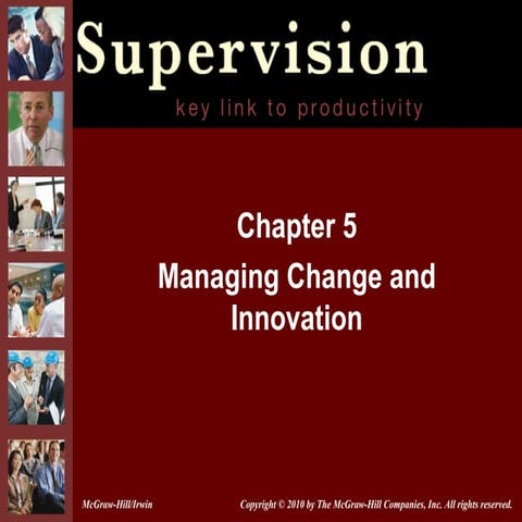 Chapter Five Managing Change | PPT