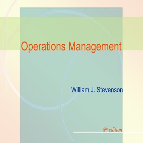 Project Operation Management Ppt