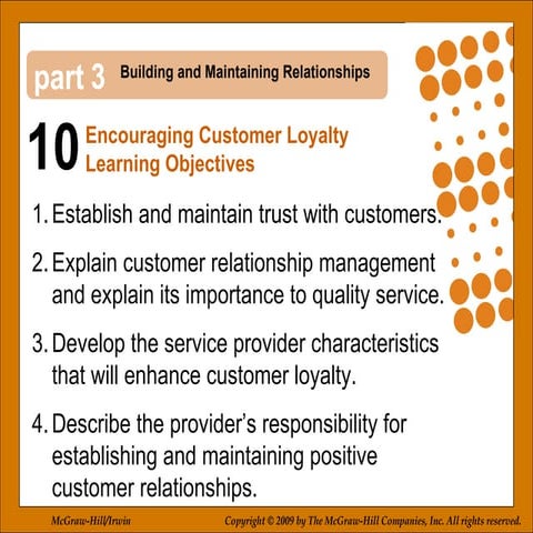 CustomerServiceChap10 | PPT