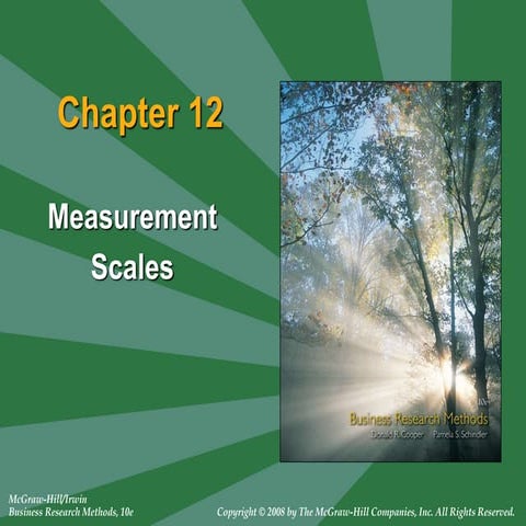 Measurement scales | PPT