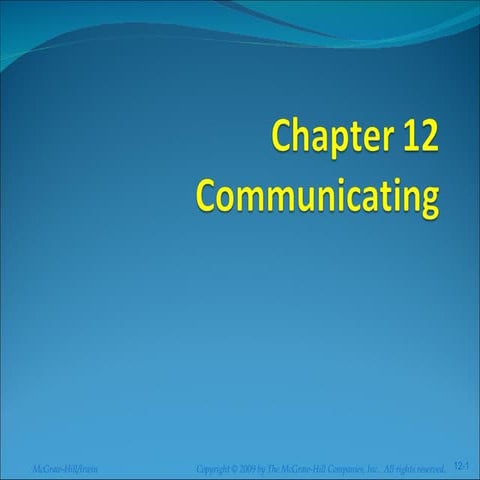 BUS137 Chapter 12 | PPT