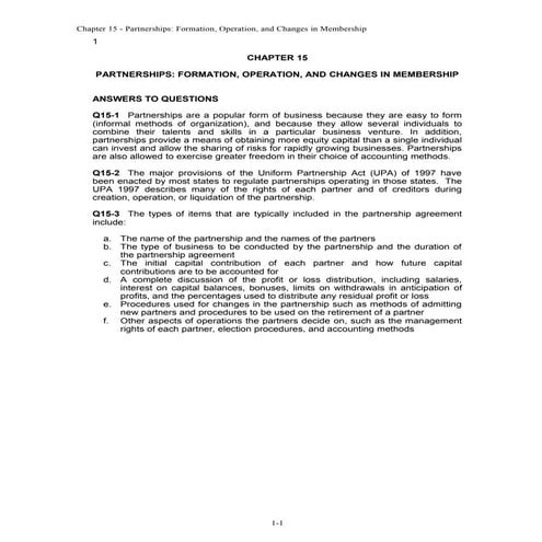 solusi manual advanced acc zy Chap015 | DOC