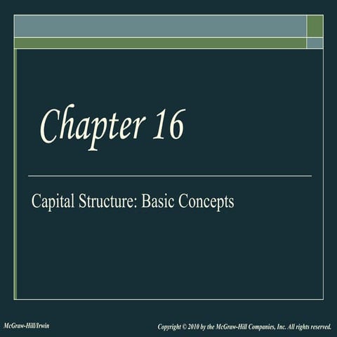 Chapter : capital structure in Bangladesh | PPT