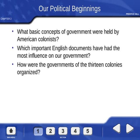 Origins of American Government | PPT