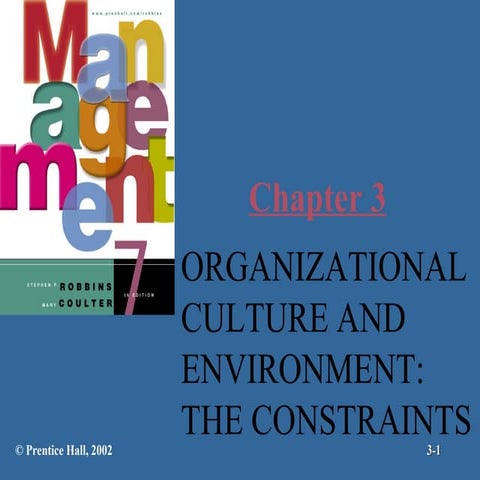 Chapter number 3 Introduction to management | PPT