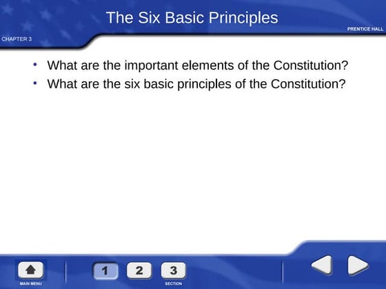 Ch. 3 The Constitution | PPT | Civic affairs | Politics