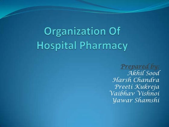 Pharmacy layout design | PPT
