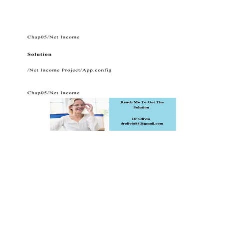 Chap05Net Income SolutionNet Income ProjectApp.configCh.docx