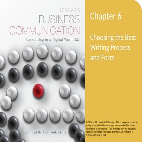 Business Communication, 13ed Chap 06.ppt