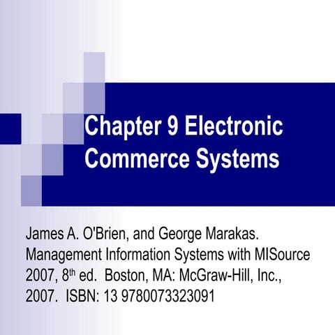 About e-commerce platforms and the systems | PPT