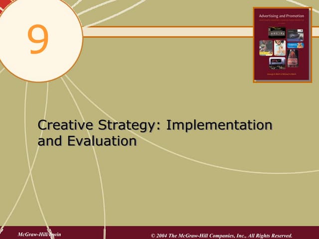 Presentation on advertising execution styles | PPTX