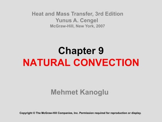 Ansys Natural Convection flow powerpoint | PDF