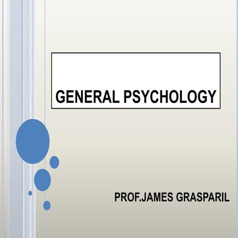 Chapter 1: PSYCHOLOGY | PPTX