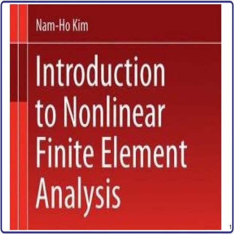 Nonlinear finite element method for engineer | PPT