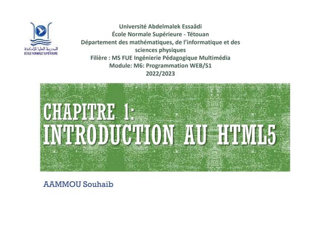 Chap1-Introduction au HTML 5.pdf Chap1-Introduction au HTML 5.pdf