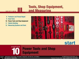 Mechanic motor vehicle tool list with picture and uses | PDF