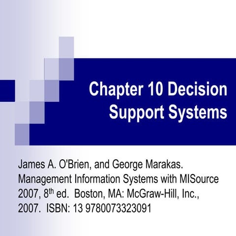 MIS Ch 10 O'brien | PPT | Computer Software and Applications | Computing