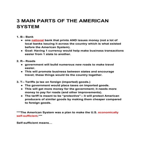 Chap11 american systemnotesans p384 | PDF