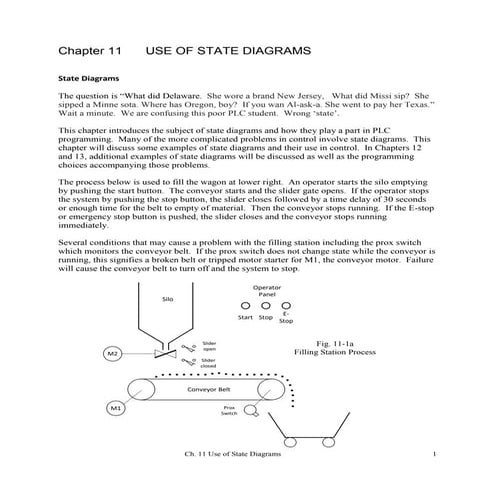 PLC: Capitulo 11 uso de diagramas de estado | PDF
