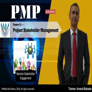 Project Stakeholder Management - PMBOK6 | PPTX