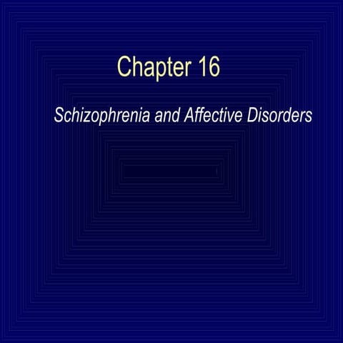 Schizophrenia | PPT