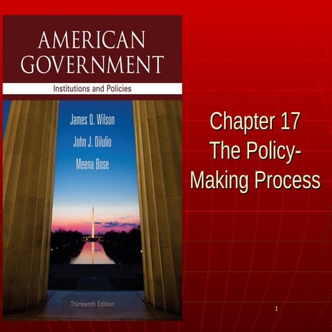The Policy-Making Process | PPT