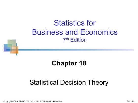 Statistical Decision Theory | PPT