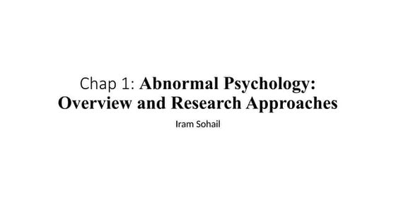 Criteria you might use to label behavior as abnormal”. .docx